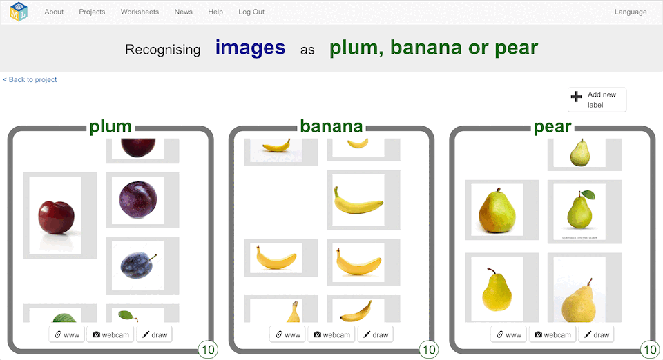 Machine Learning for Kids